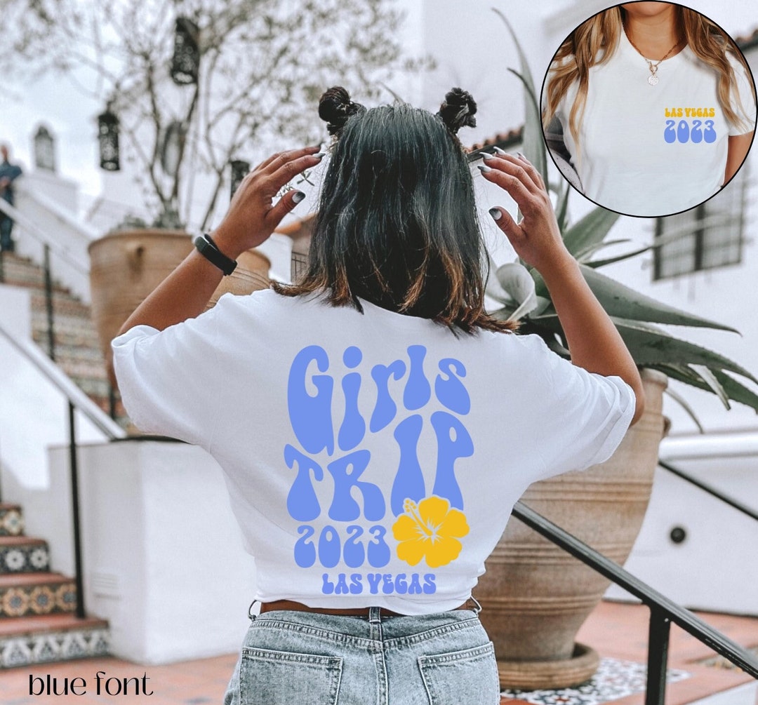 Personalized Girl's Trip T-shirt Girls Vacation Tshirt - Etsy