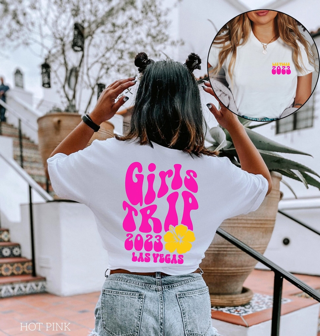 Personalized Girl's Trip T-shirt Girls Vacation Tshirt Birthday Group ...