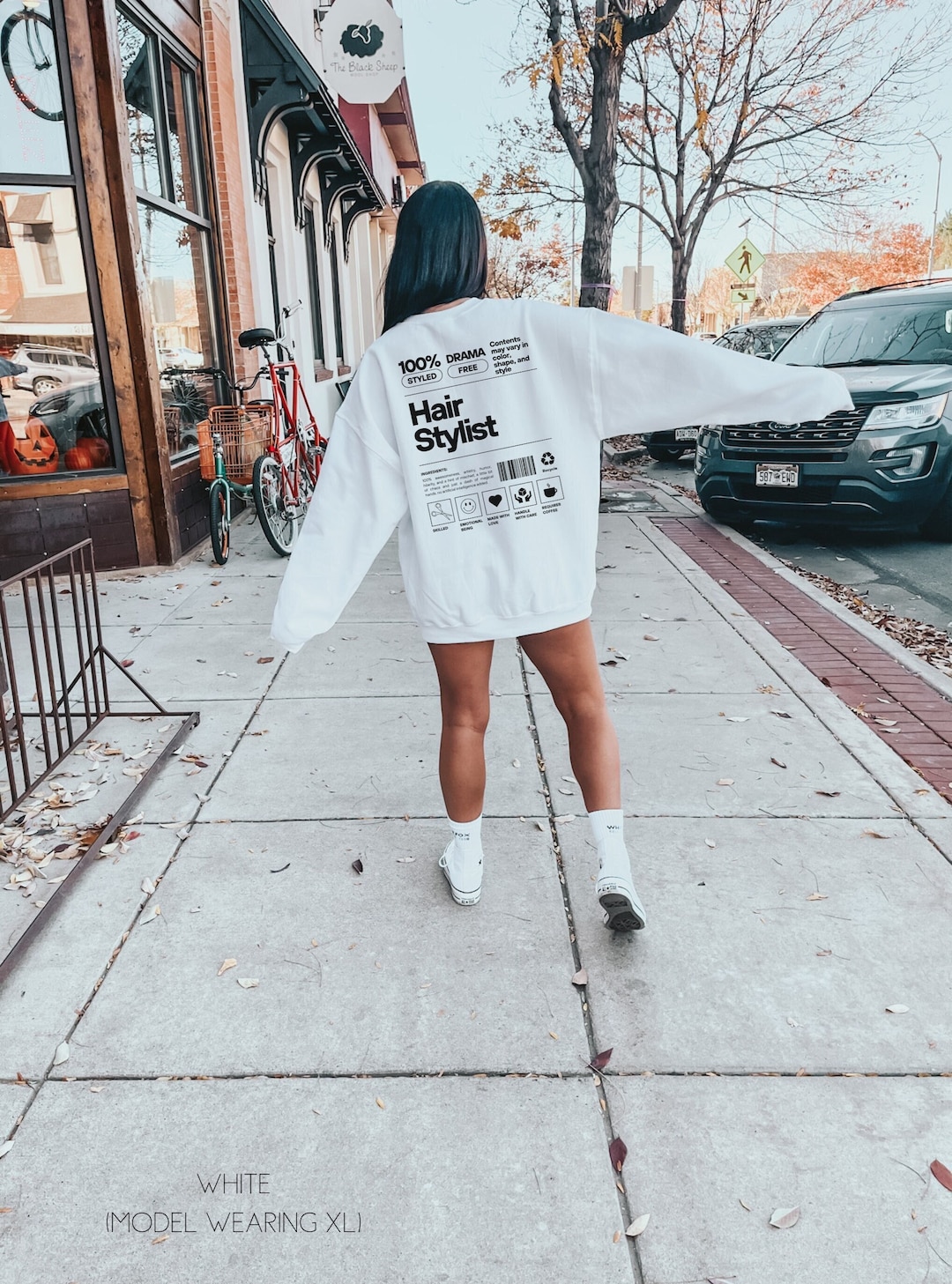 Hairstylist Sweatshirt Funny Hairdresser Gift Hair Stylist Crewneck ...