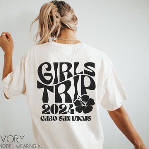 Cabo San Lucas Shirt Girl's Trip T-shirts 2024 Custom Vacation Tshirt ...