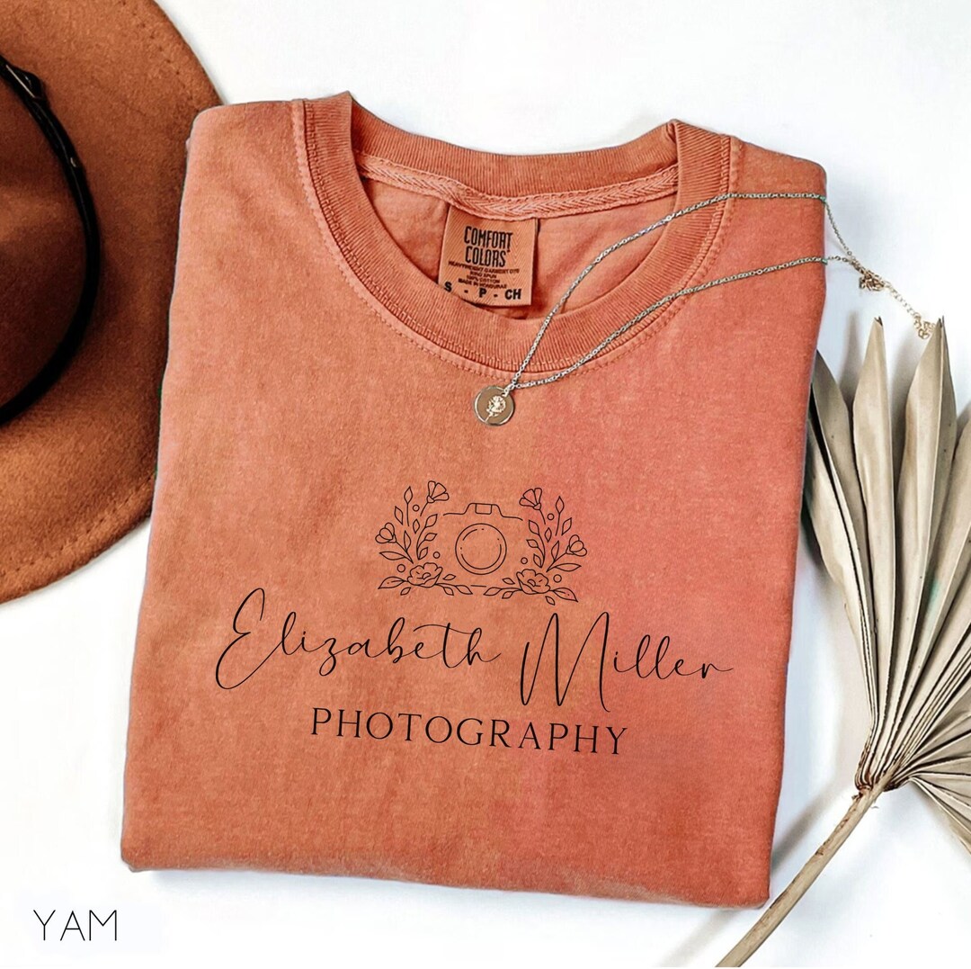 Custom Photographer Shirt Personalized Wedding Photography Name Tshirt ...