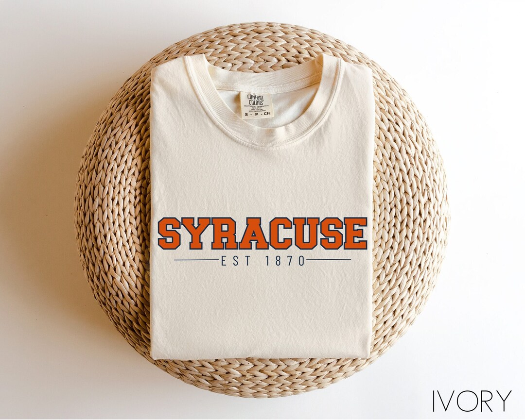 Syracuse Shirt Vintage College T-shirt University Basketball Tee ...