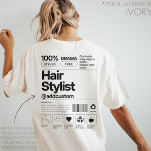 Hairstylist Shirt Hair Stylist Tshirt Hair Dresser Sweatshirt ...