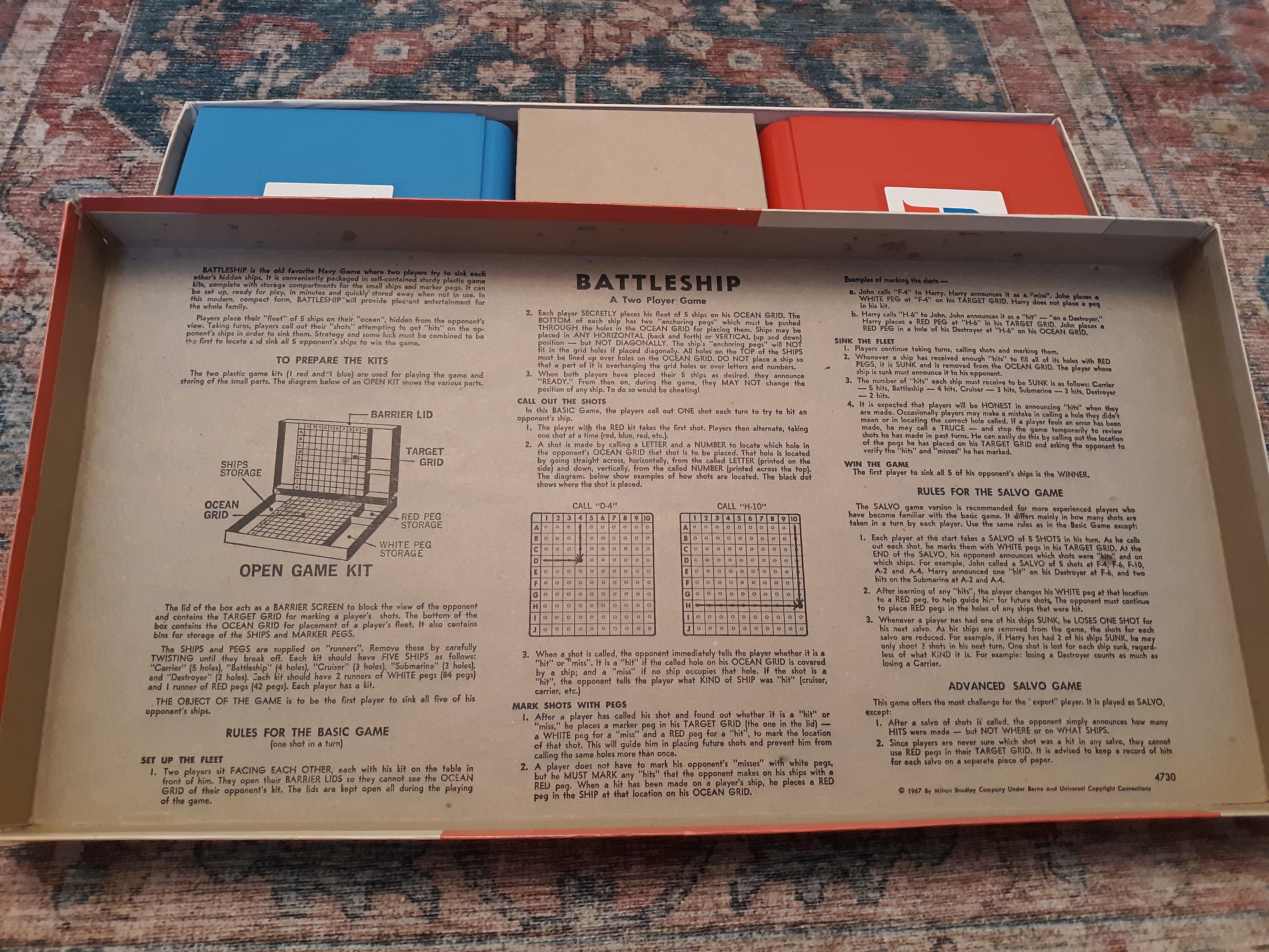 1967 Battleship Board Game Milton Bradley the Politically Incorrect One ...