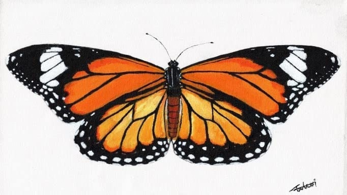 Monarch Butterfly Print - Etsy