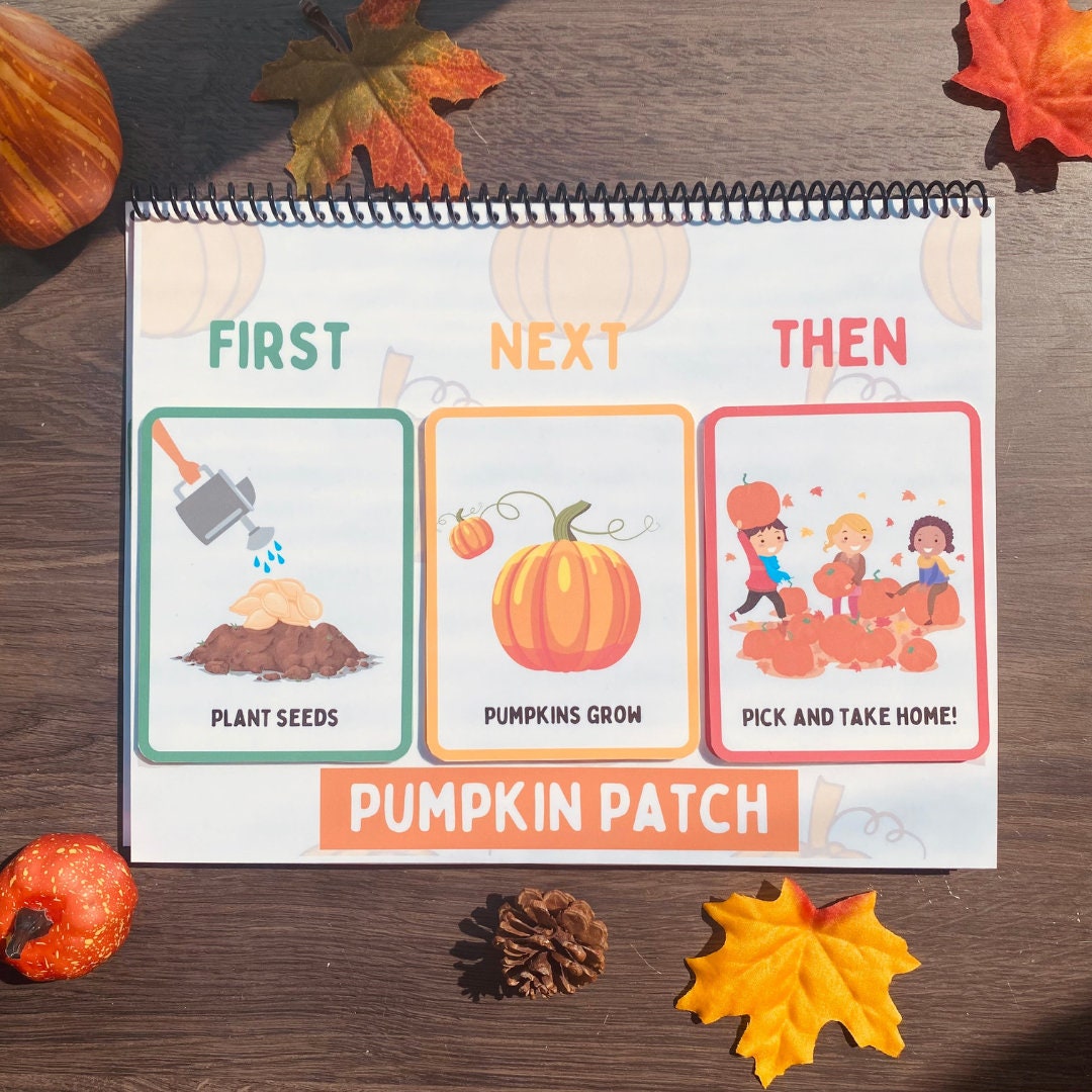 Printable Fall Sequencing Cards, Errorless Activity , Prek Centers ...