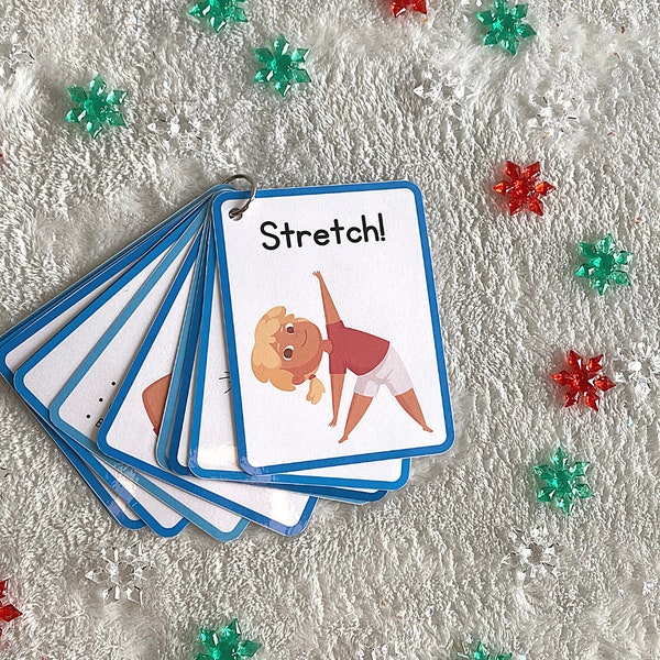 Yoga Cards for Kids - Etsy
