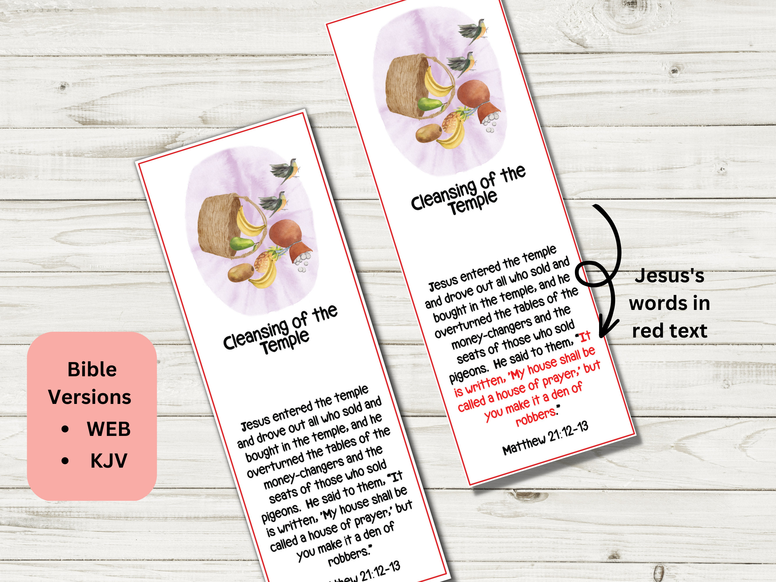 Holy Week Easter Story Cards for Kids Printable Lent Activity for Home ...