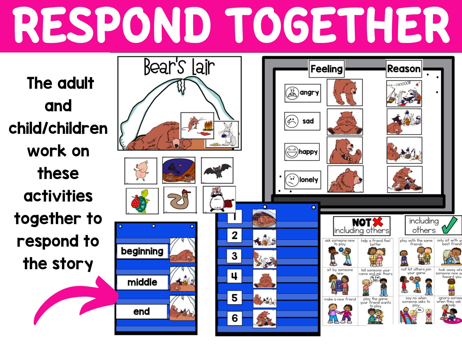 Bear Snores on Book Companion for Preschool Bear Snores on Prek Writing ...