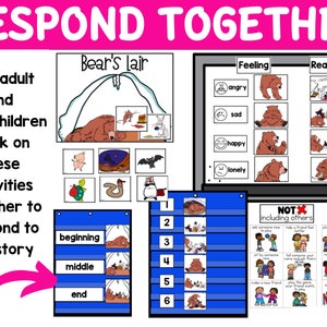 Bear Snores on Book Companion for Preschool Bear Snores on Prek Writing ...