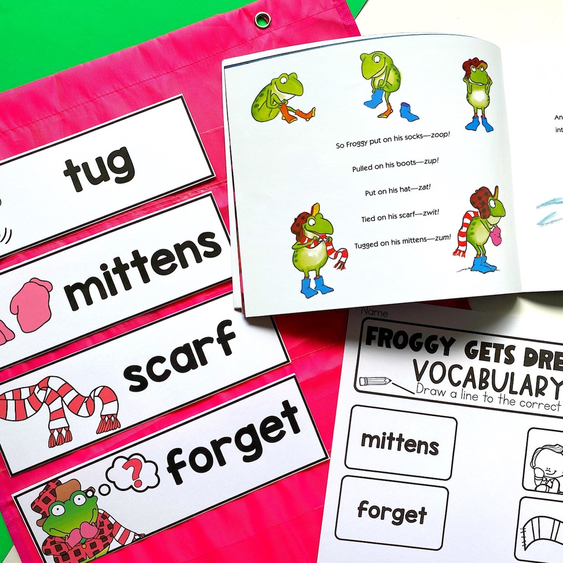 Froggy Gets Dressed Preschool Book Companion and Weather Activities - Etsy