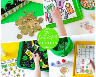March Center Activities, St. Patrick's Day Activities, Math and ...