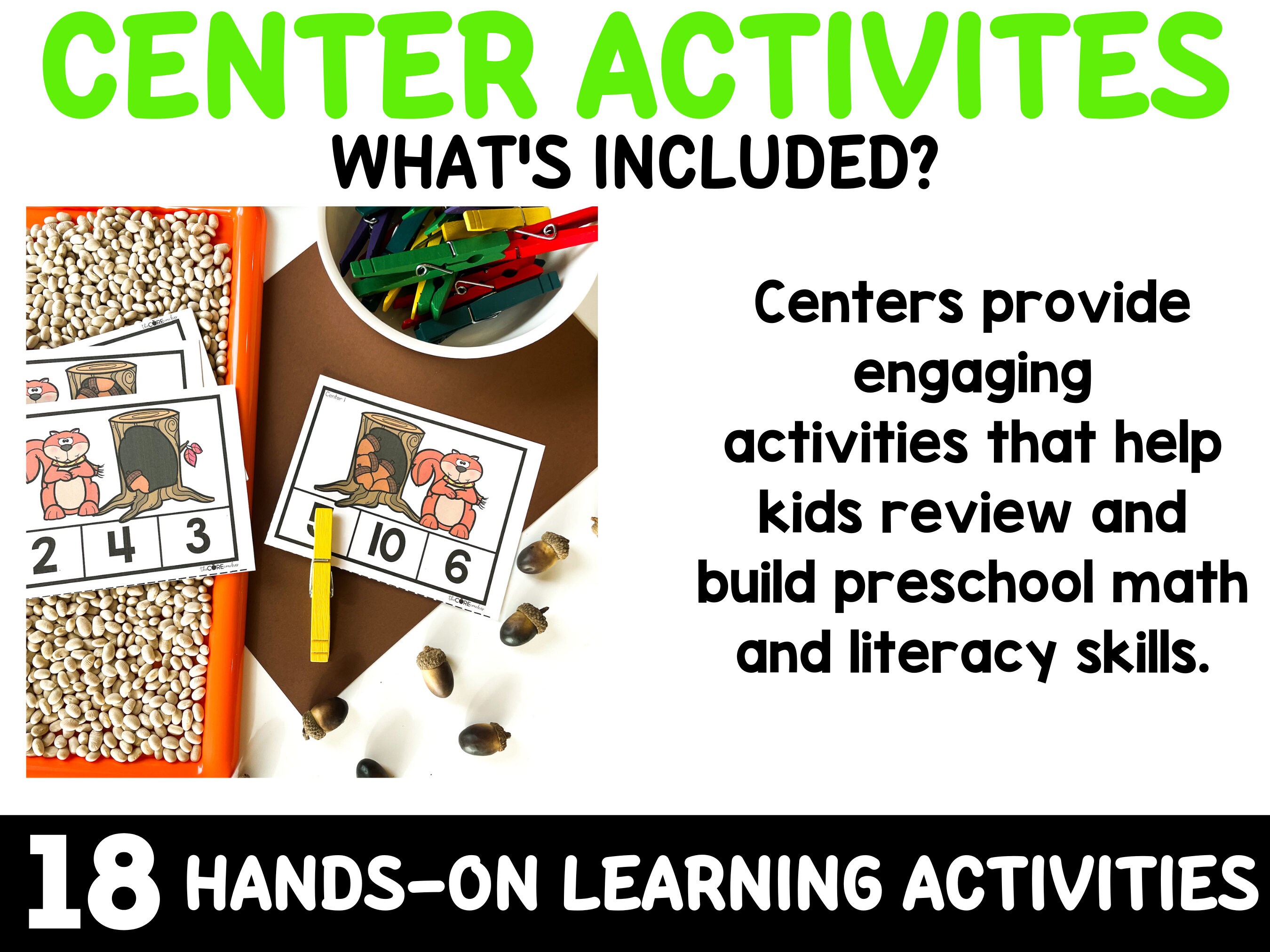 Hibernation Math and Literacy Centers for Preschool - Etsy