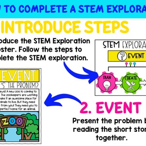 Zoo Prek STEM Challenge, Animals Preschool STEM - Etsy