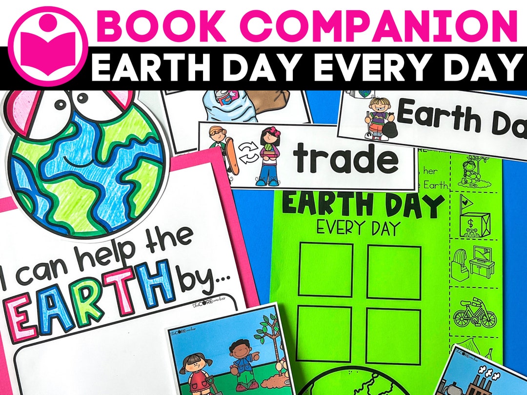 Earth Day Every Day Book Companion for Preschool Earth Day Prek Writing ...