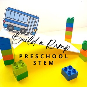 School Bus Prek STEM Activity Community Helper Bus Driver Hands-on ...