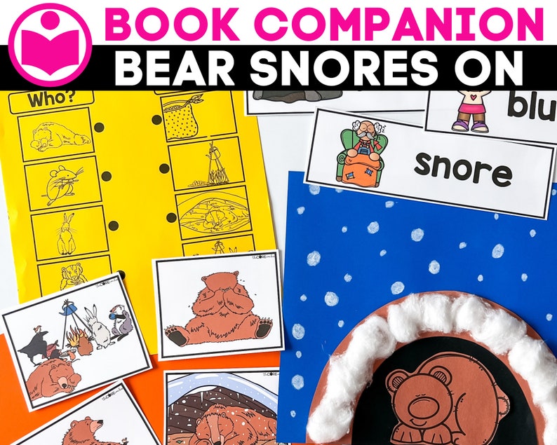 Bear Snores on Book Companion for Preschool Bear Snores on Prek Writing ... Bear Snores on Book Companion for Preschool Bear Snores on Prek Writing ...