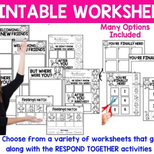 You're Finally Here Book Companion for Preschool Back to School Prek ...