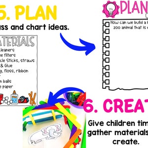 Zoo Prek STEM Challenge, Animals Preschool STEM - Etsy