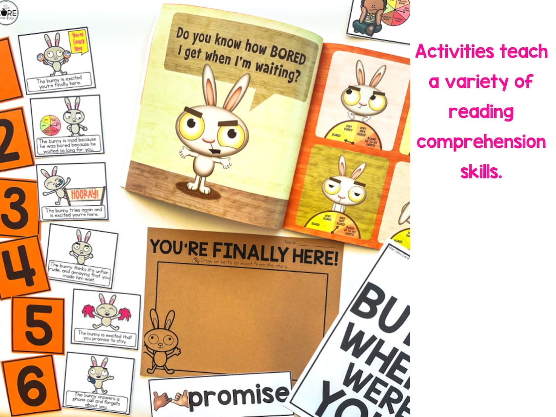 You're Finally Here Book Companion for Preschool Back to School Prek ...