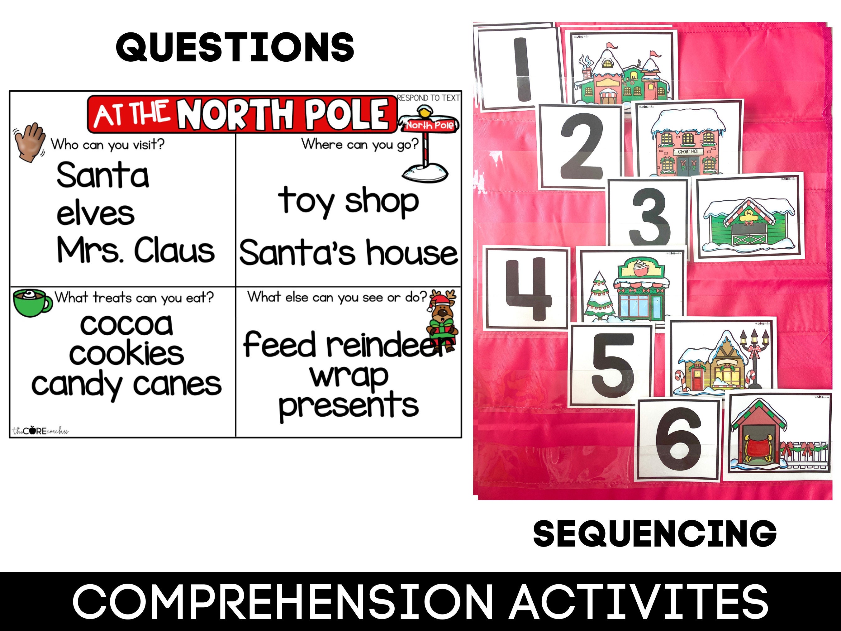 North Pole Circle Time Activities for Prek - Etsy