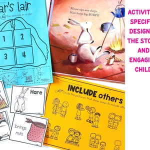 Bear Snores on Book Companion for Preschool Bear Snores on Prek Writing ...