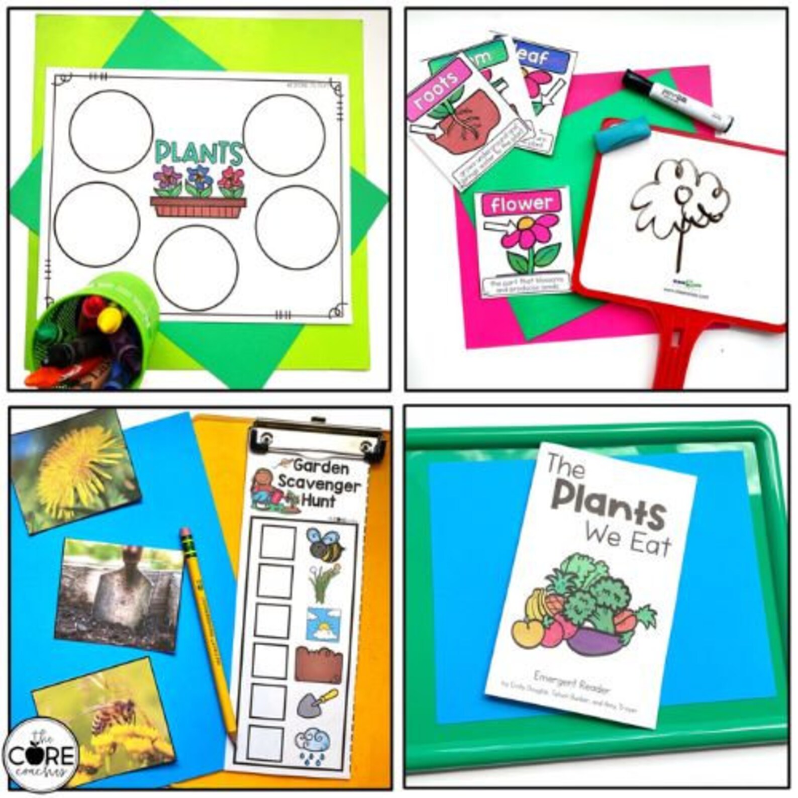 Plants Preschool Circle Time Activities-springtime PREK Activities - Etsy