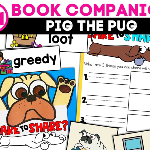 Pig the Pug Svg - Etsy
