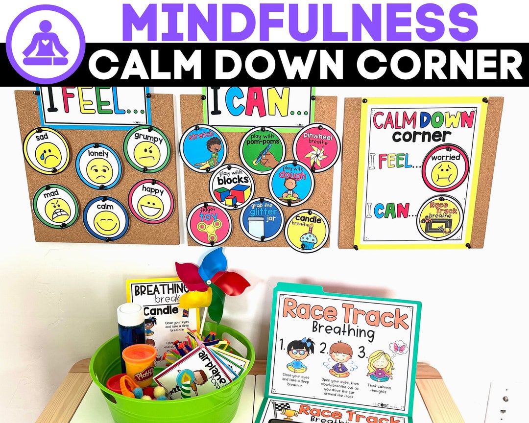 Preschool Calm Down Corner Calm Down Activities For Prek Etsy