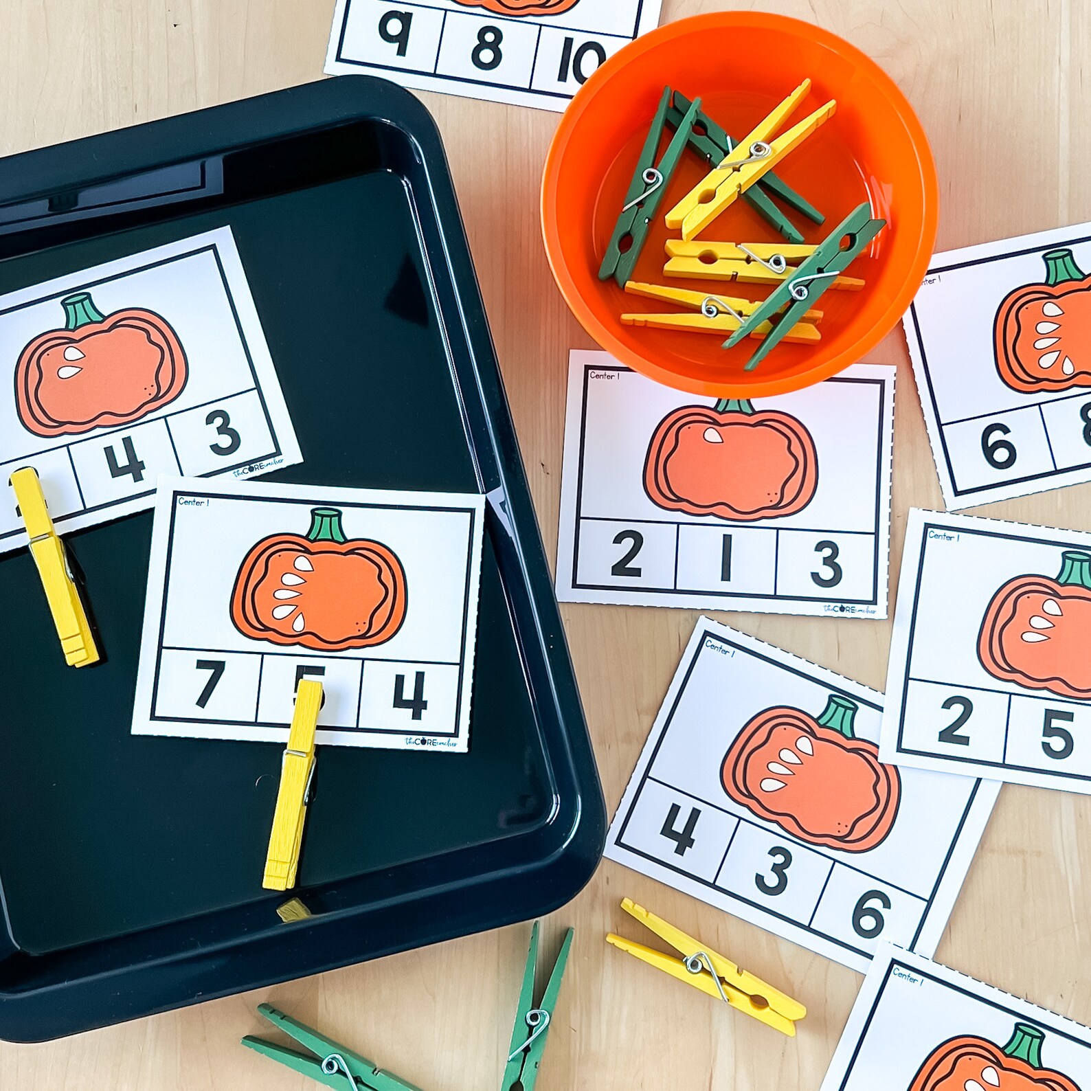 Pumpkin Math and Literacy Centers for Preschool - Etsy