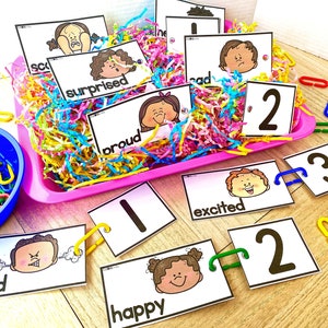 Feelings Centers for Prek Preschool Feelings Activities - Etsy