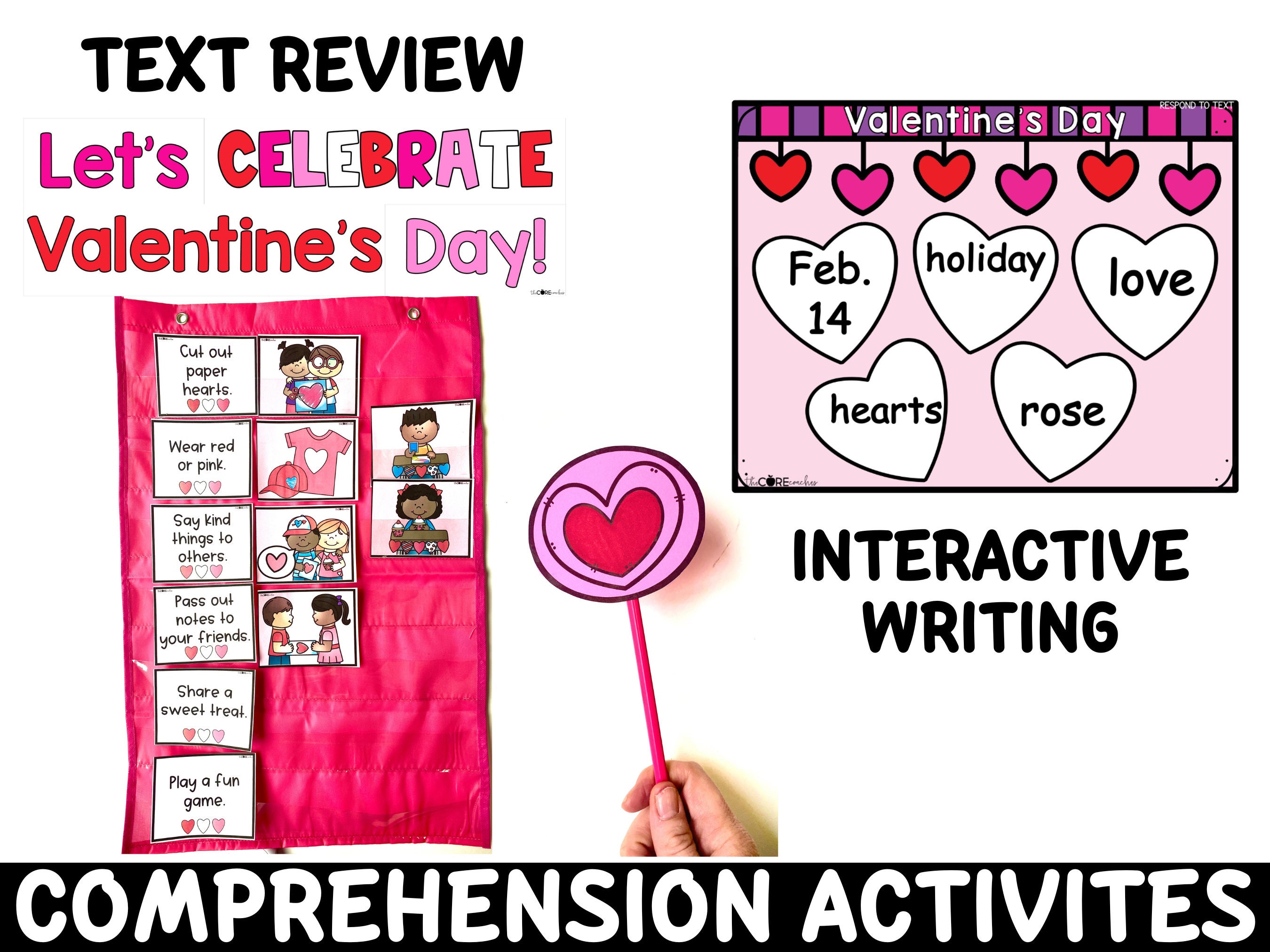 Valentine Circle Time Activities for Preschool - Etsy