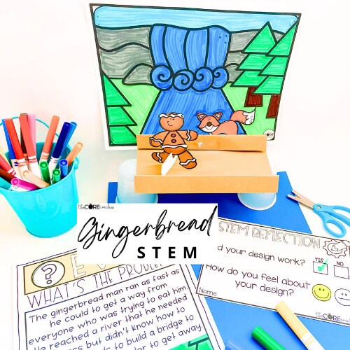 Gingerbread Man STEM Activity for Prek - Etsy