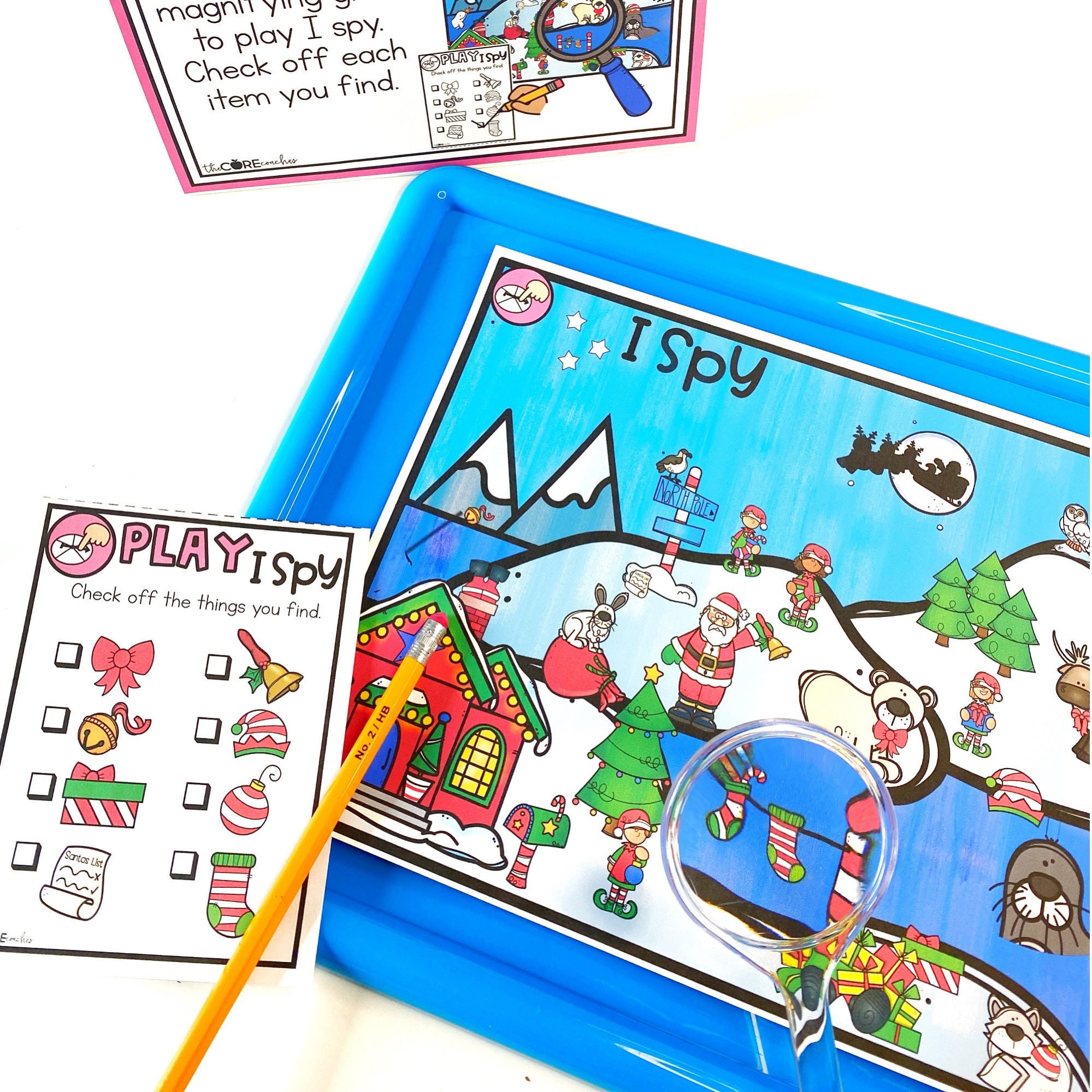 North Pole Preschool Stations Christmas Activities and Printables - Etsy