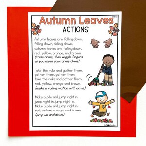 Fall Circle Time Preschool Activities-whole Group Fall Activities for ...