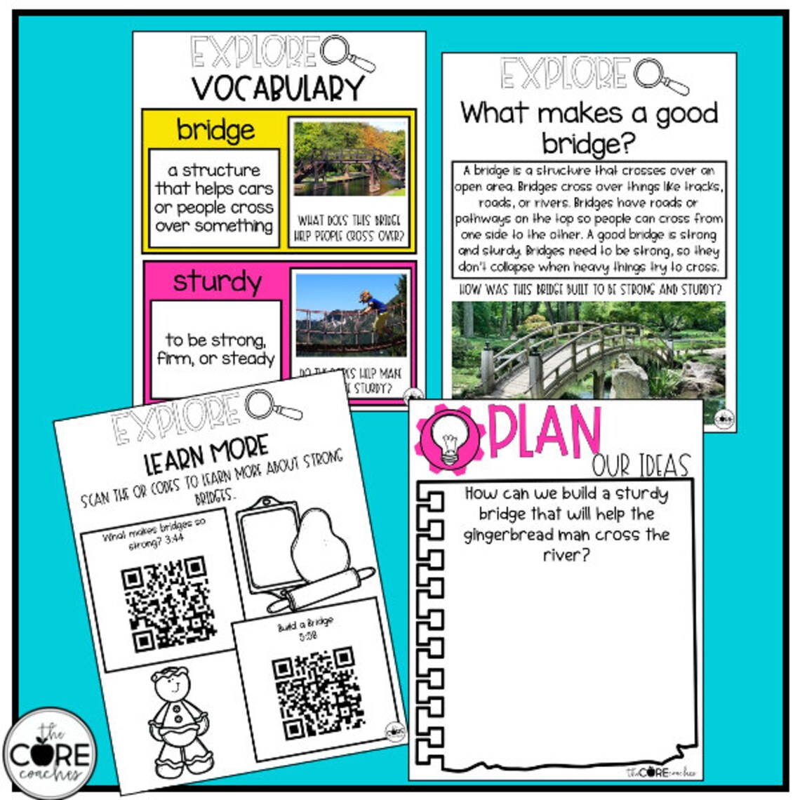 Gingerbread Man STEM Activity for Prek - Etsy