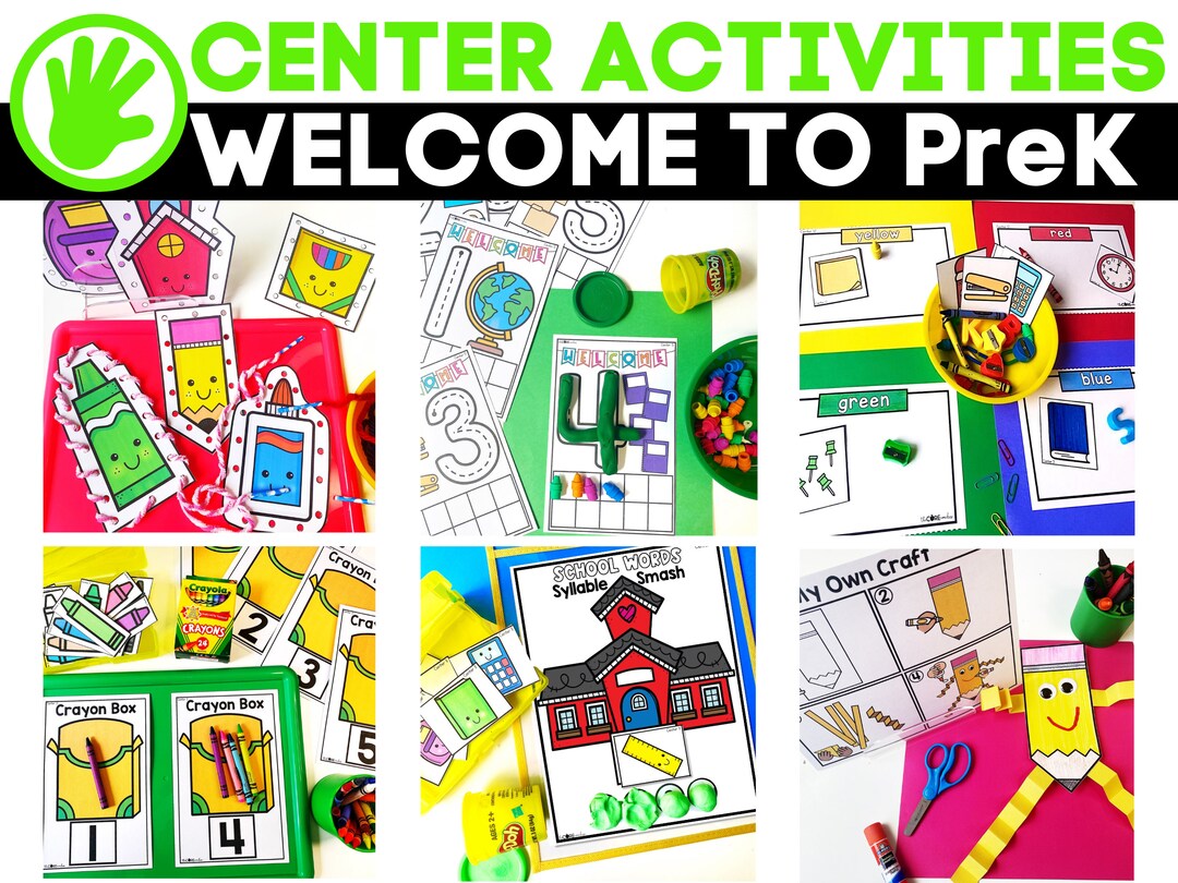 Welcome to Prek Math and Literacy Centers for Preschool - Etsy