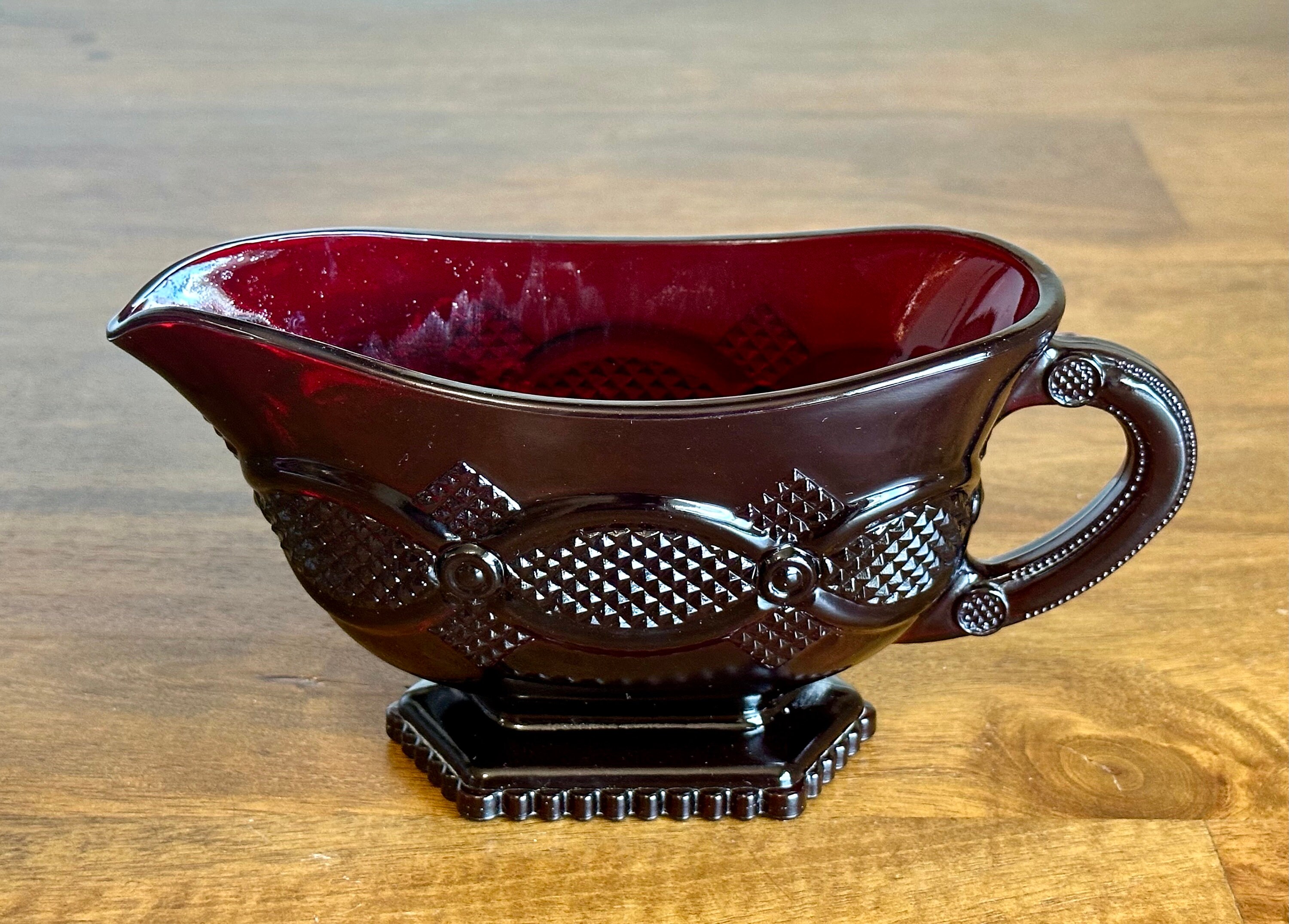 Avon 1876 Ruby Red Cape Cod Dishes Priced Individually - Etsy