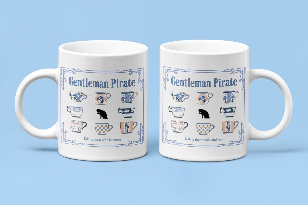 Gentleman Pirate Ofmd Mug, Our Flag Means Death, Ofmd, Ofmd Merch ...