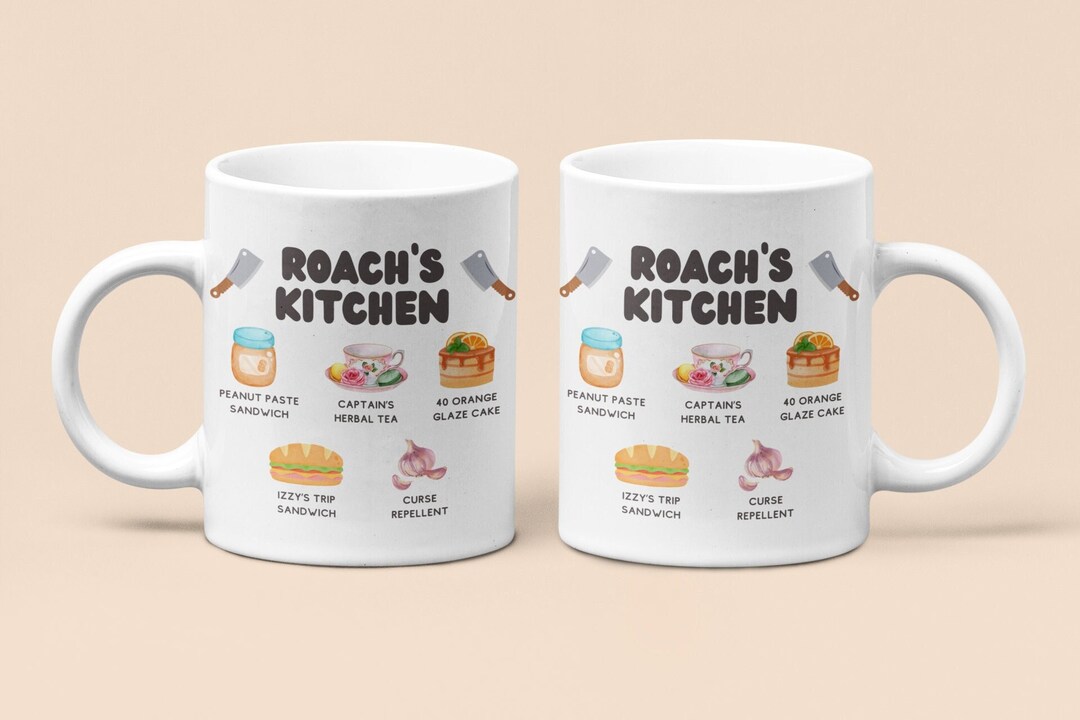 OFMD Roach's Kitchen Mug, Our Flag Means Death Mug, Ofmd Gift, Pirate ...