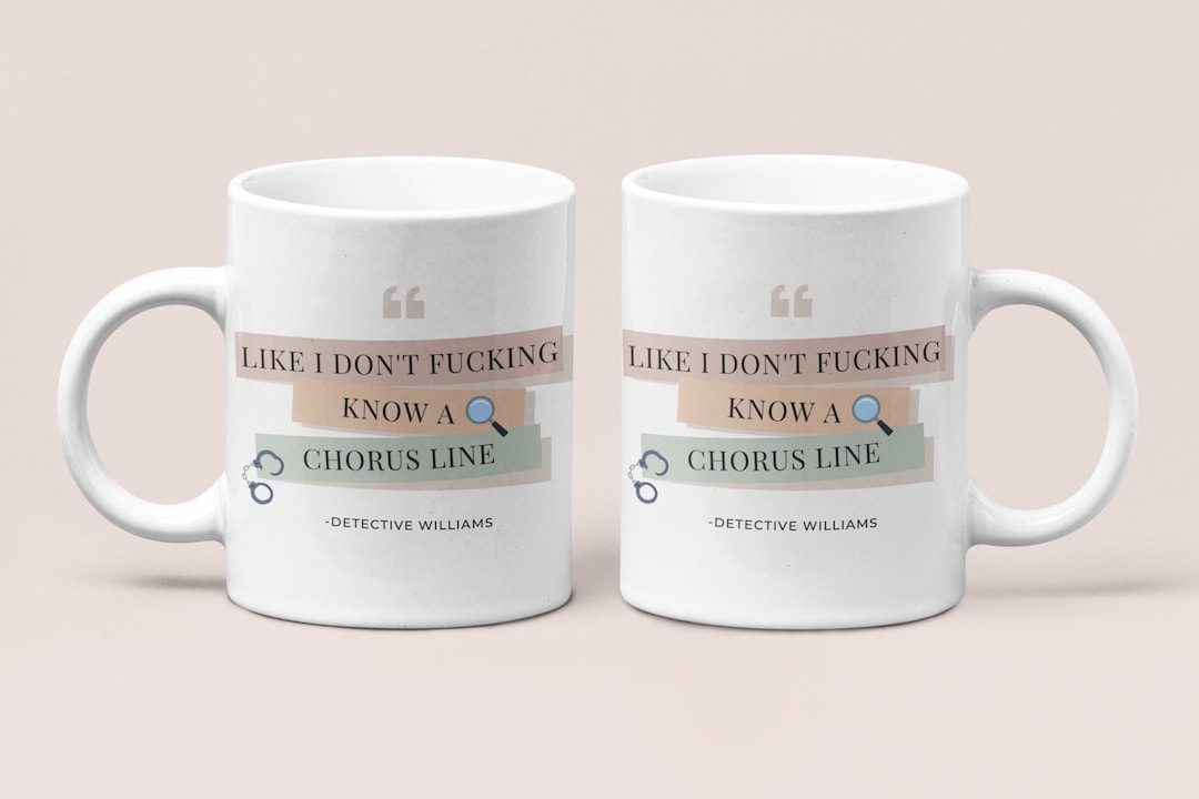 OMITB Detective Williams Mug, Omitb, Only Murders in the Building Mug ...