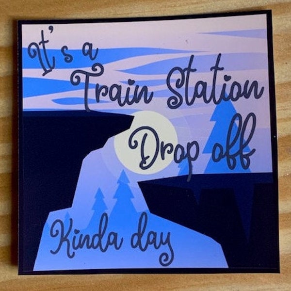 Train Station Stickers - Etsy