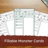 D&D Dm Npc Bundle Dnd Roll Charts Cards for Npcs Monsters and Sidekicks ...