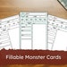 D&D Dm Npc Bundle - Dnd Roll Charts - Cards for Npcs Monsters and ...
