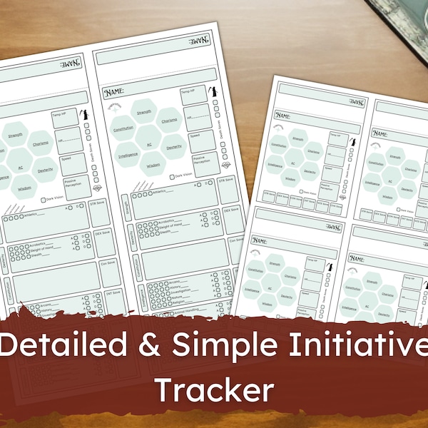 Initiative Tracker - Etsy