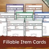 D&D Dm Npc Bundle Dnd Roll Charts Cards for Npcs Monsters and Sidekicks ...