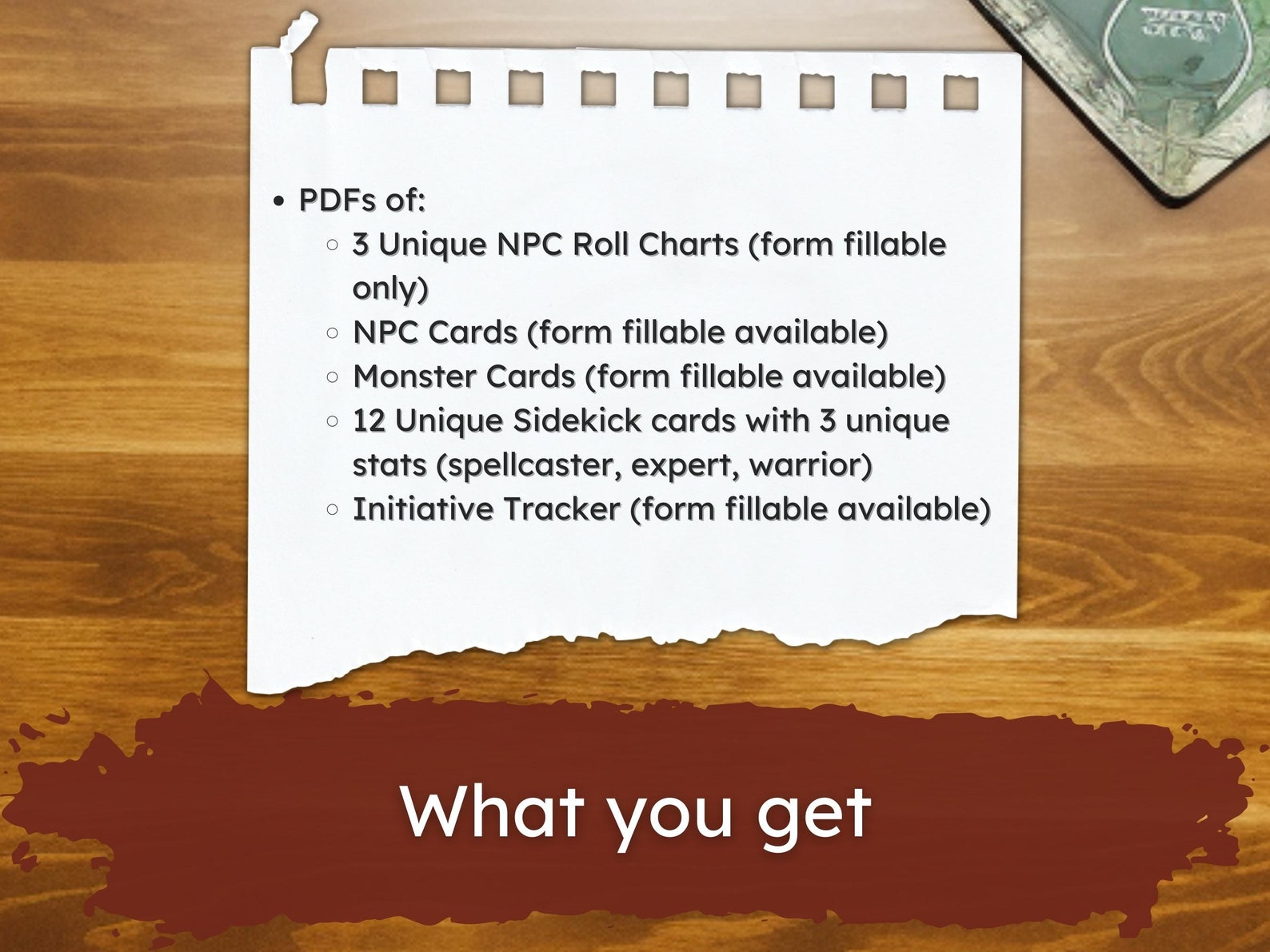 D&D Dm Npc Bundle - Dnd Roll Charts - Cards for Npcs Monsters and ...
