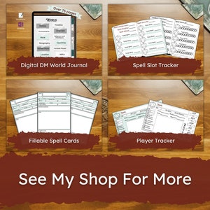 D&D Dm Npc Bundle - Dnd Roll Charts - Cards for Npcs Monsters and ...