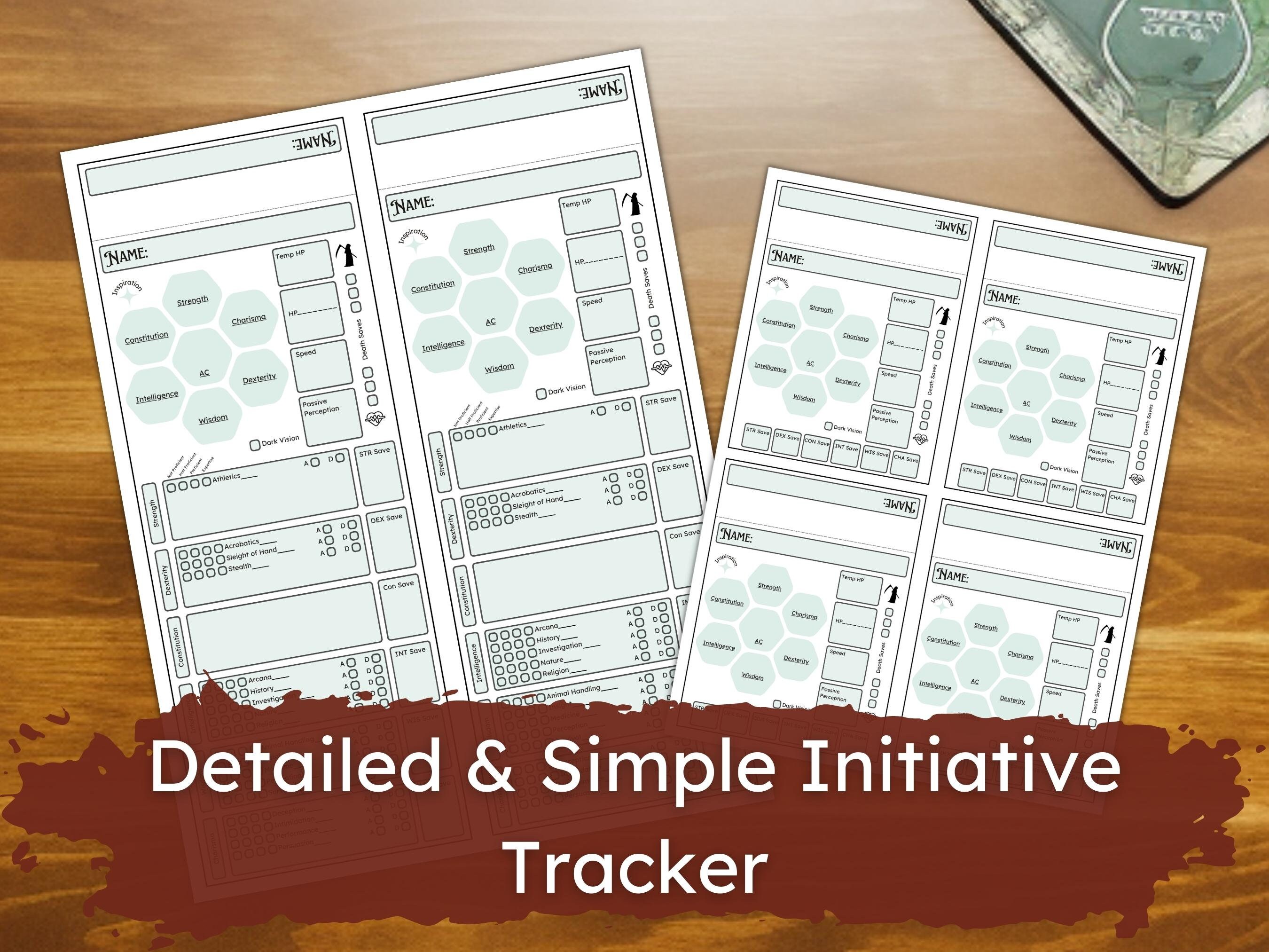 D&D Dm Npc Bundle - Dnd Roll Charts - Cards for Npcs Monsters and ...