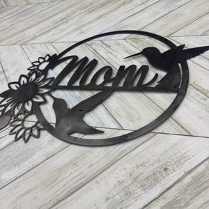 Mom Metal Sign Home Decor Metal Sign Customizable Metal Sign Home Decor ...